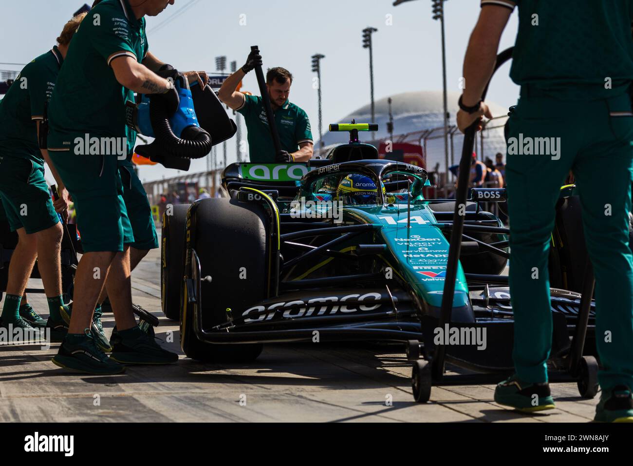 MANAMA, BAHRAIN, Bahrain International Circuit, 29.Feb.2024: Fernando ...