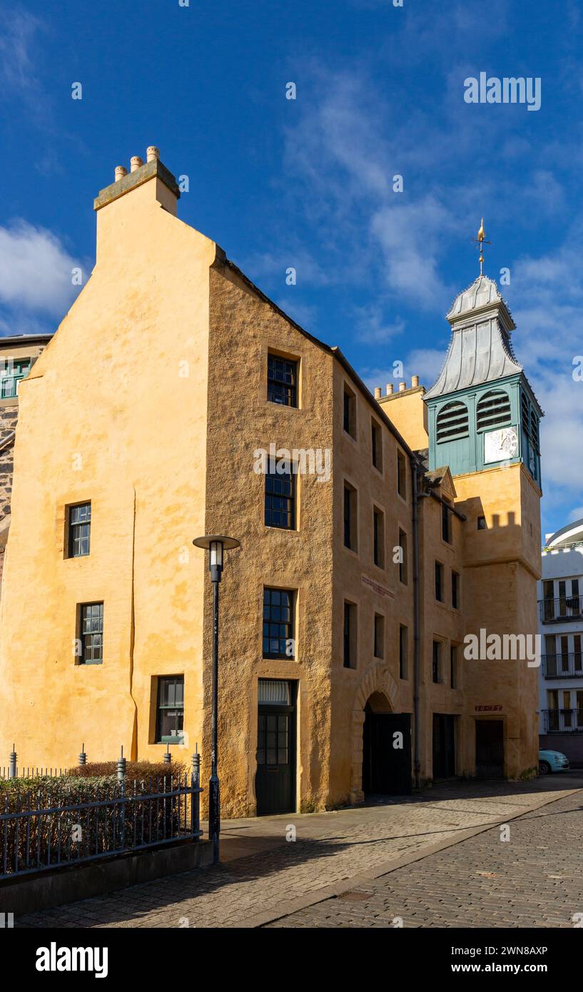 Old St Ninian's Church with a 17th-century timber steeple, Leith ...