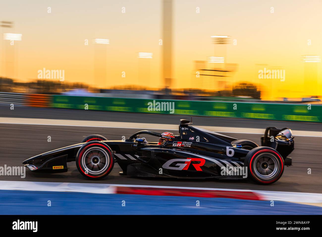 MANAMA, BAHRAIN, Bahrain International Circuit, 29.Feb.2024: Ritomo Miyata of Japan and Rodin ...