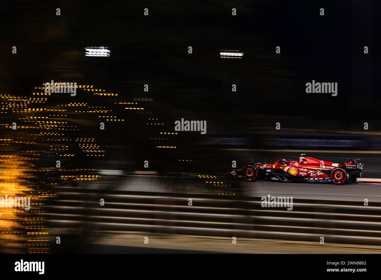 MANAMA, BAHRAIN, Bahrain International Circuit, 29.Feb.2024: Carlos ...