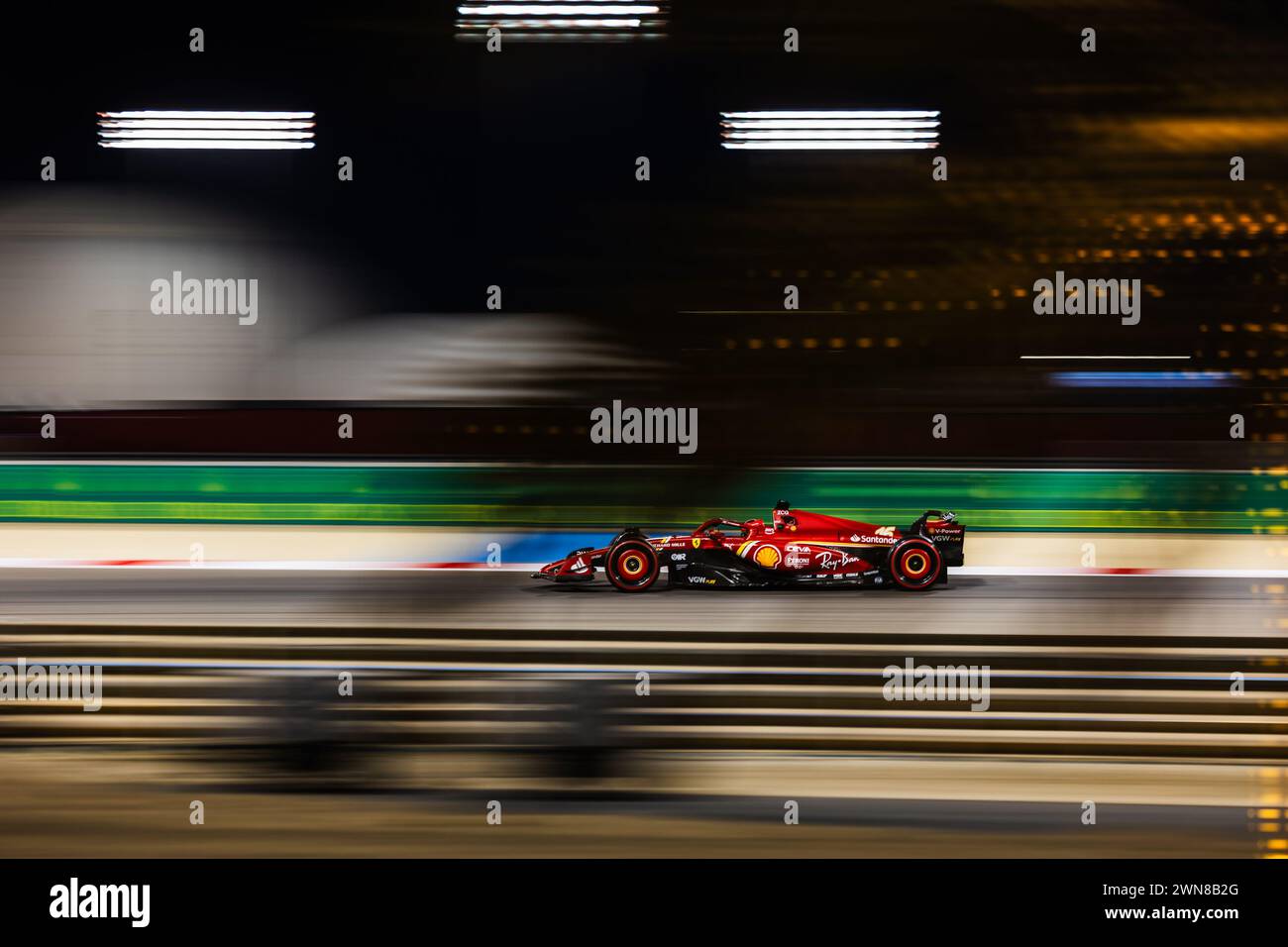 MANAMA, BAHRAIN, Bahrain International Circuit, 29.Feb.2024: Charles ...