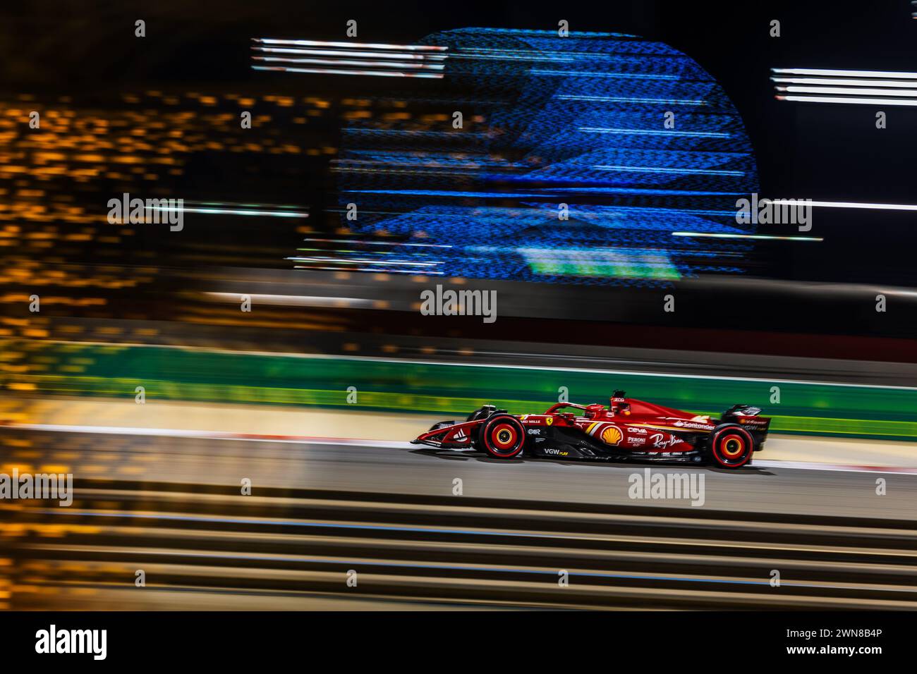 MANAMA, BAHRAIN, Bahrain International Circuit, 29.Feb.2024: Charles ...
