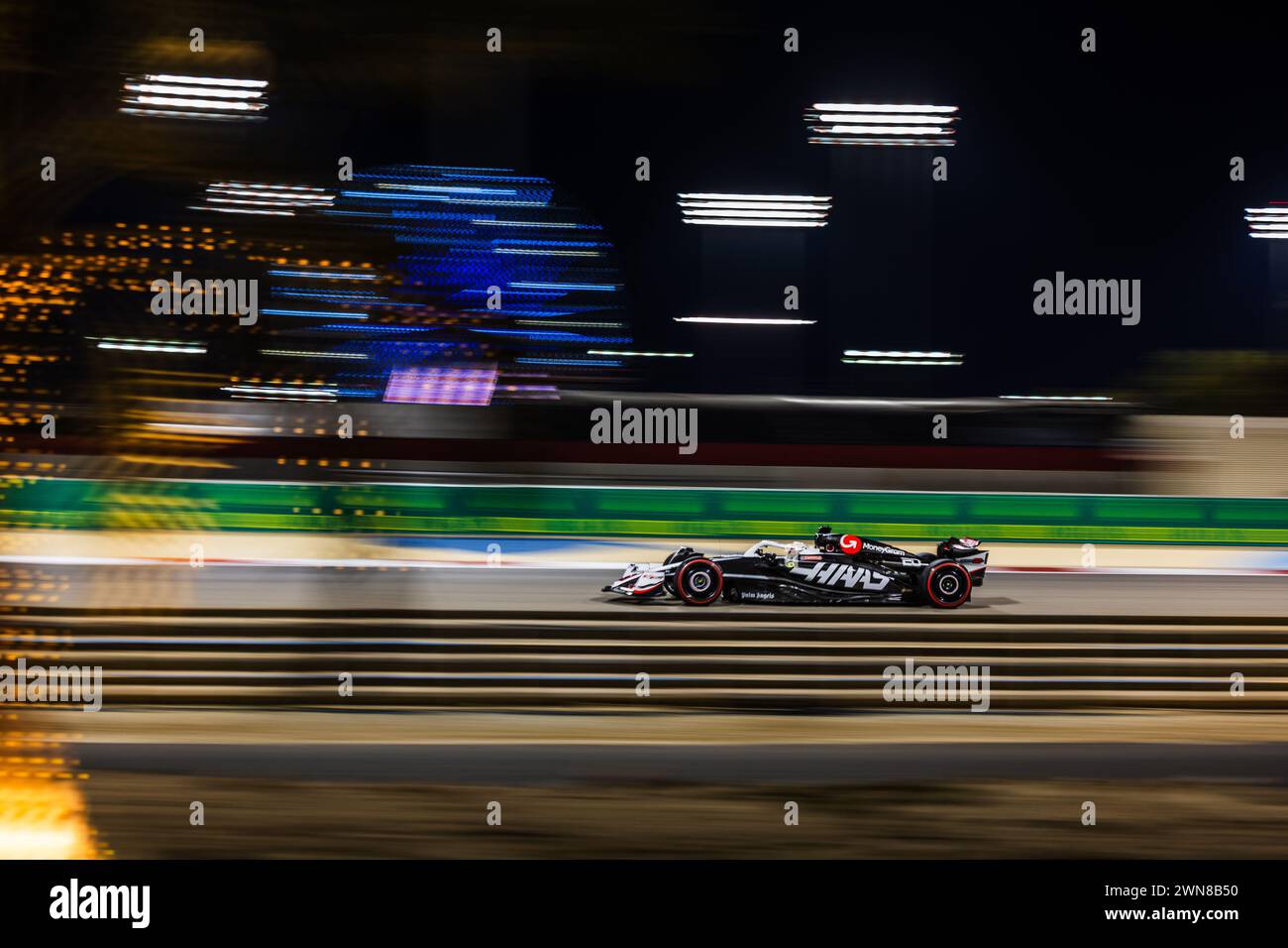 MANAMA, BAHRAIN, Bahrain International Circuit, 29.Feb.2024: Kevin Magnussen of Denmark and ...