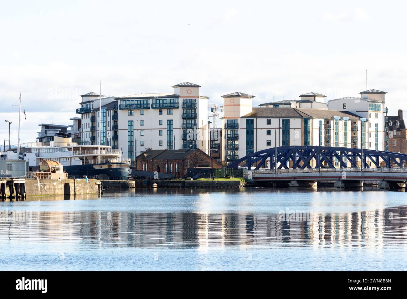 Victoria swing bridge hi-res stock photography and images - Alamy