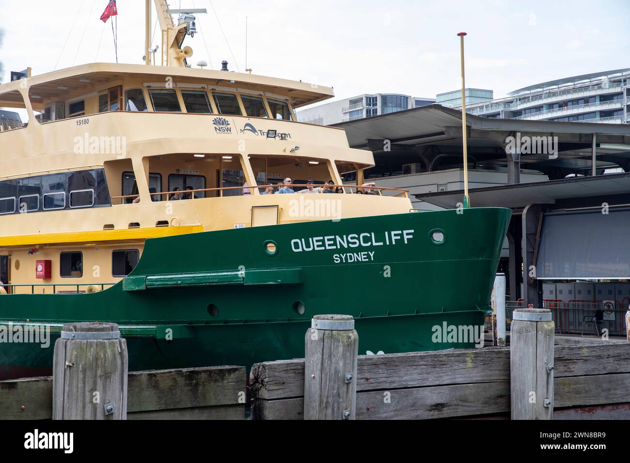 The Manly ferry, Sydney ferries MV Queenscliff, freshwater class ferry ...