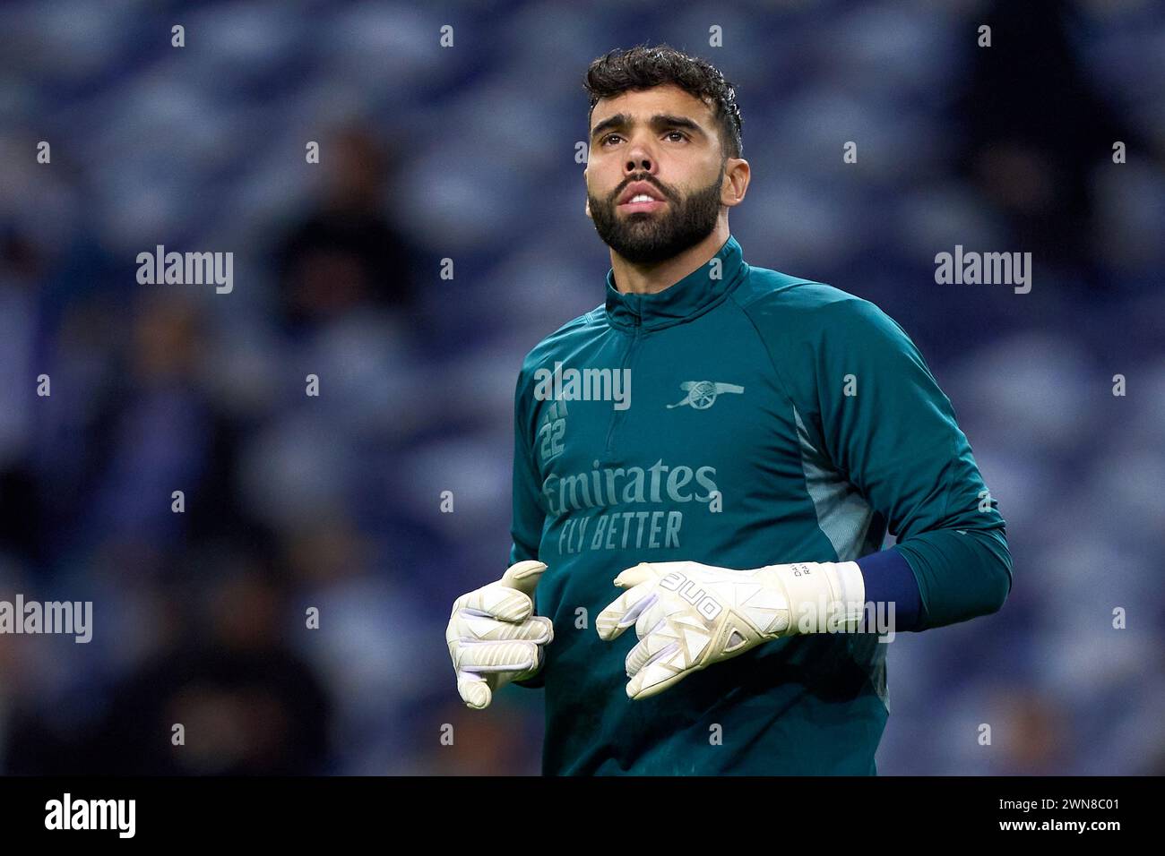 David Raya during the UEFA Champions League match between FC Porto and ...