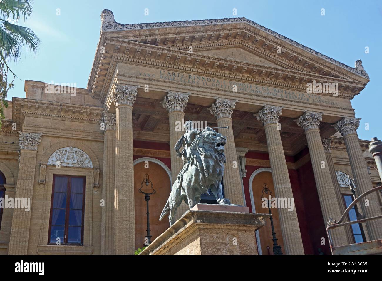 Teatro Massimo, opera house, Palermo, Sicily Stock Photo - Alamy