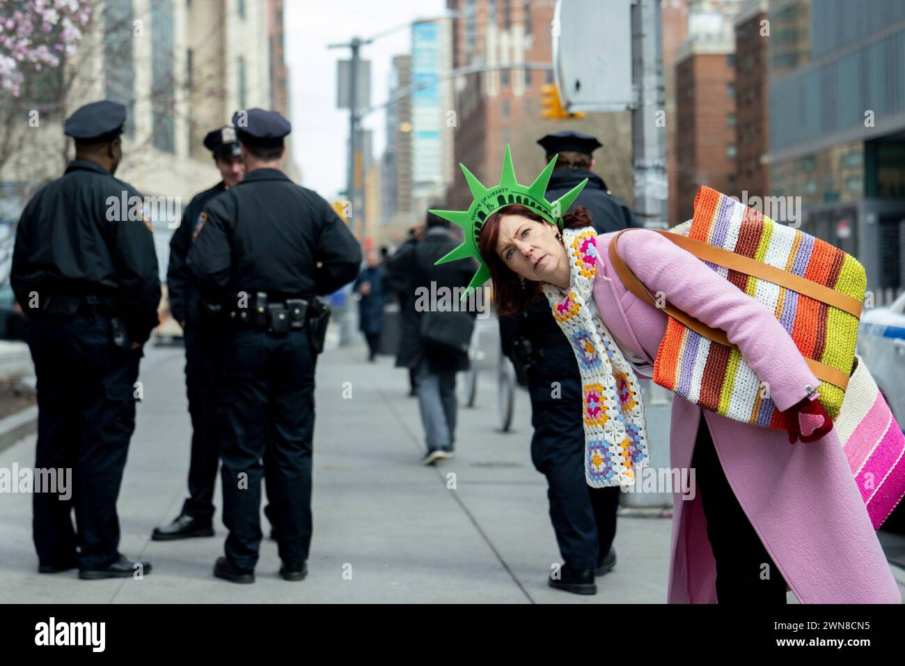 CARRIE PRESTON in ELSBETH (2023). Credit: CBS Studios King Size ...