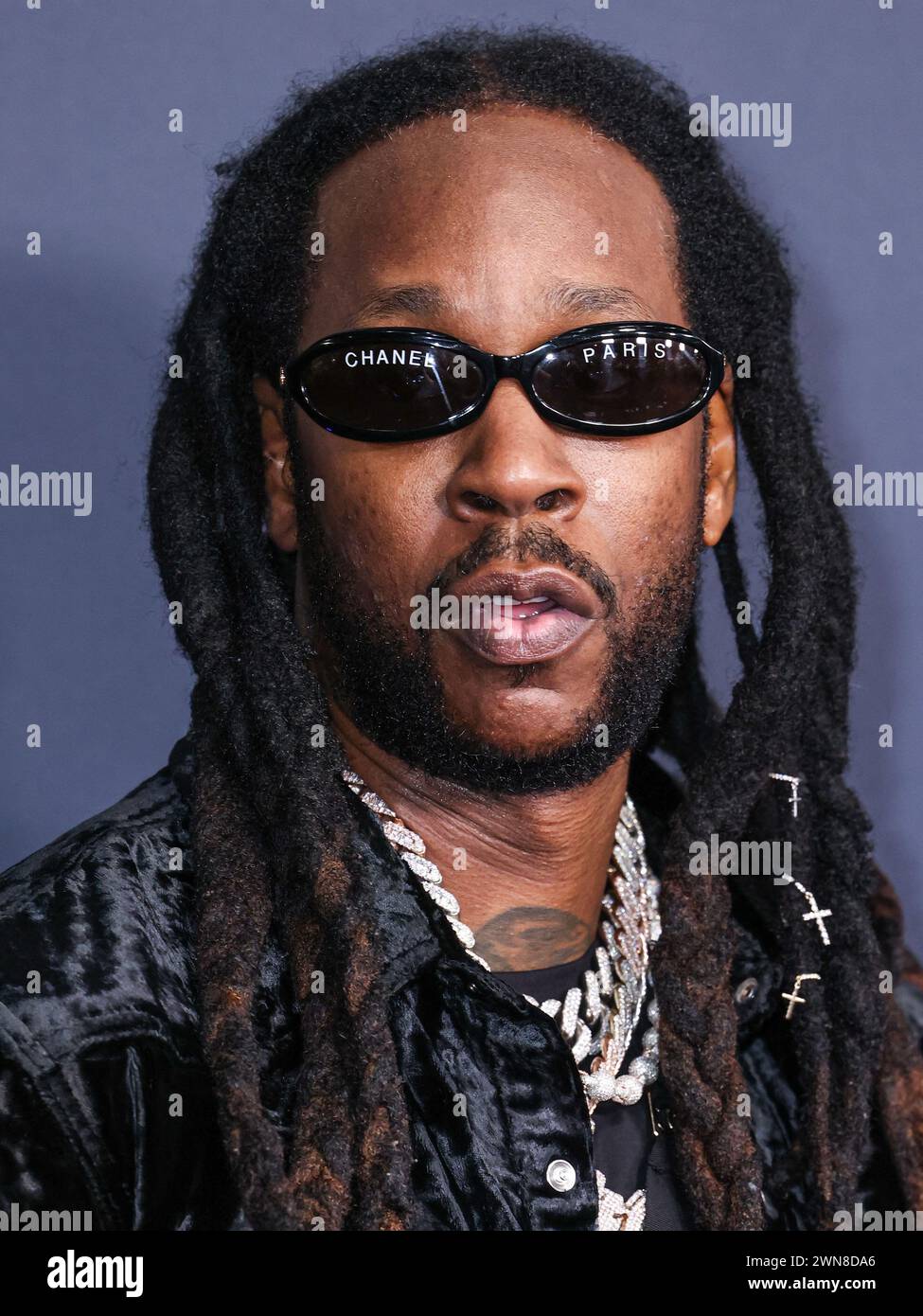 HOLLYWOOD, LOS ANGELES, CALIFORNIA, USA - FEBRUARY 29: 2 Chainz arrives ...