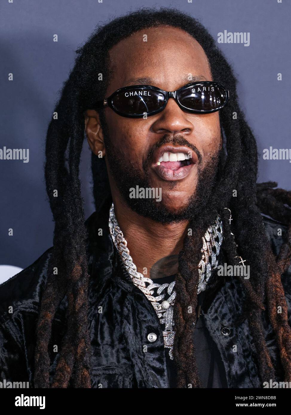 HOLLYWOOD, LOS ANGELES, CALIFORNIA, USA - FEBRUARY 29: 2 Chainz arrives ...