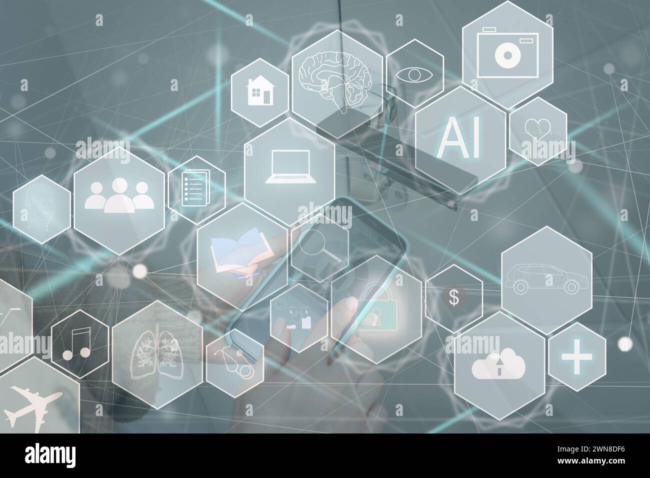 Artificial intelligence service business web computing IoT integration ...