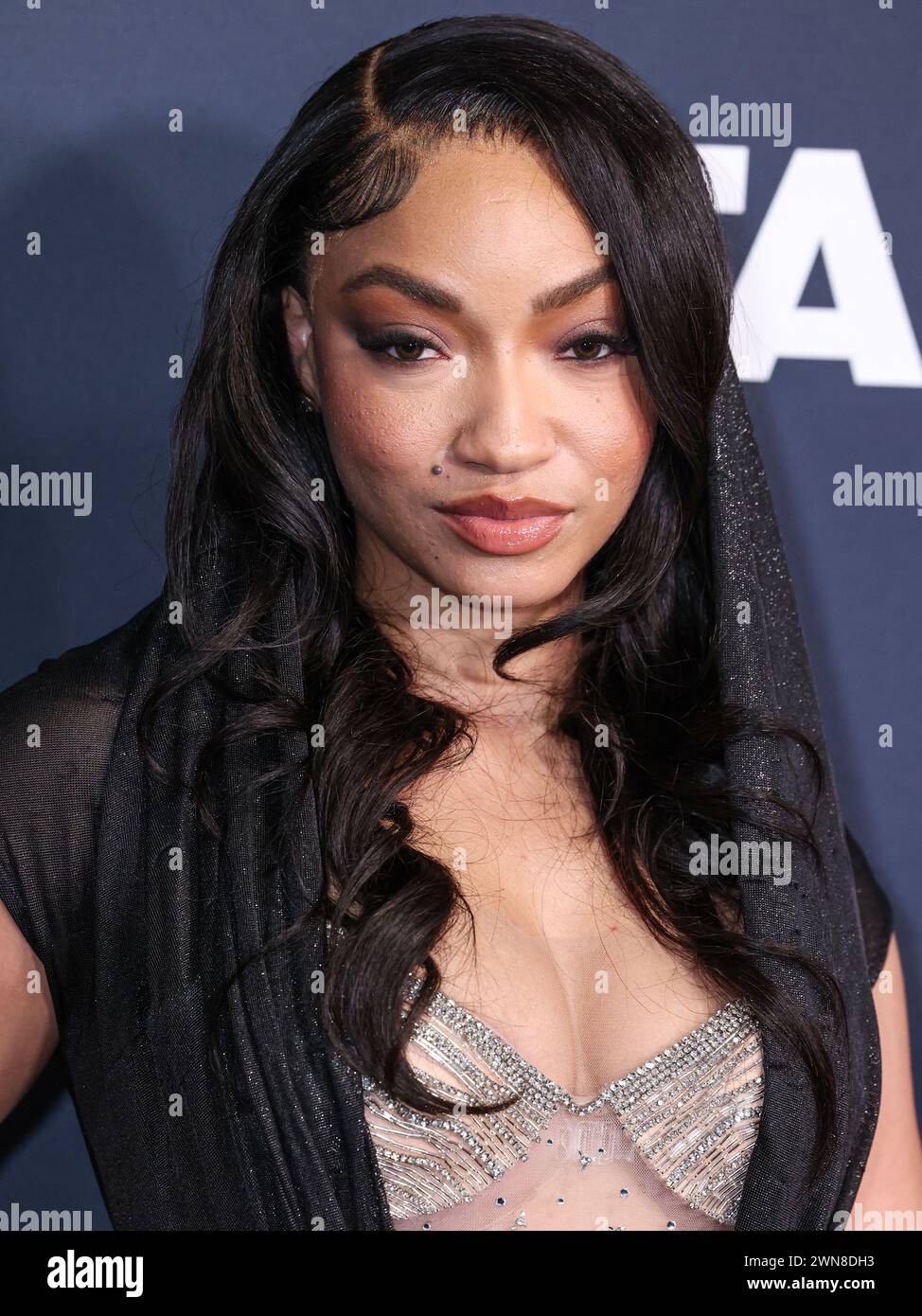 HOLLYWOOD, LOS ANGELES, CALIFORNIA, USA - FEBRUARY 29: Kadianne Whyte arrives at the Los Angeles ...