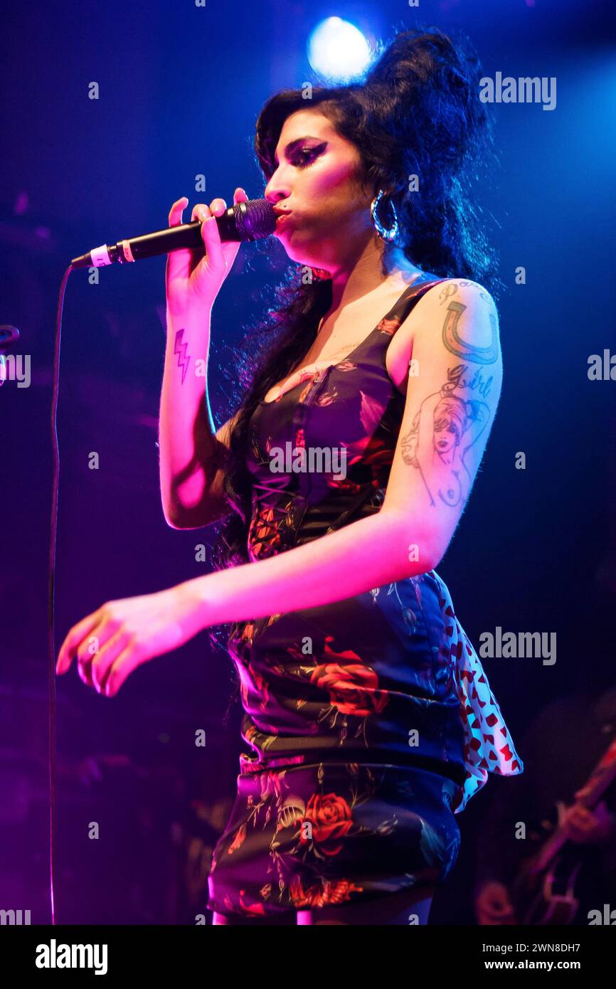 Amy Winehouse live in concert at Koko in Camden Town, London performing ...