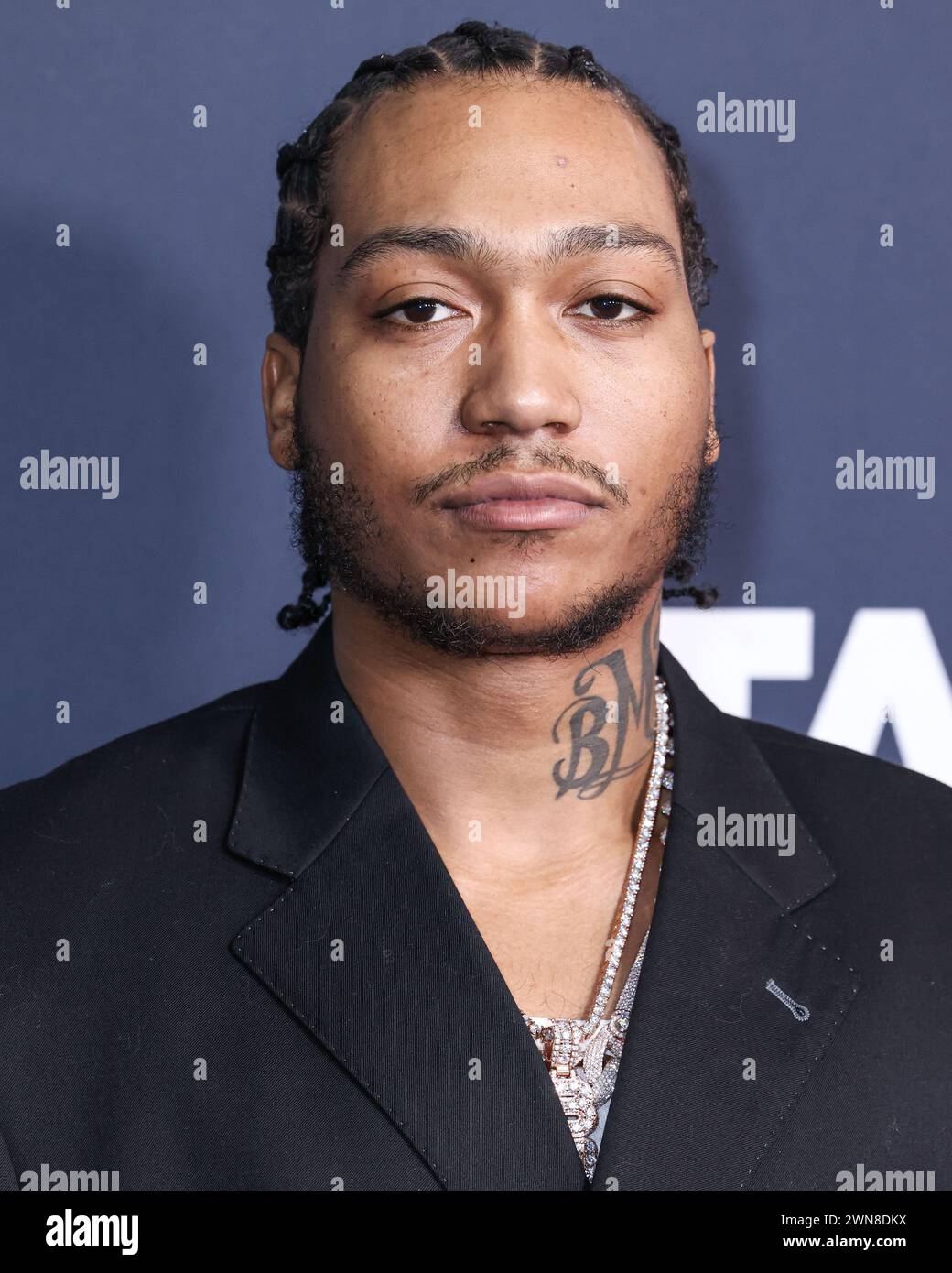 HOLLYWOOD, LOS ANGELES, CALIFORNIA, USA - FEBRUARY 29: Lil Meech ...