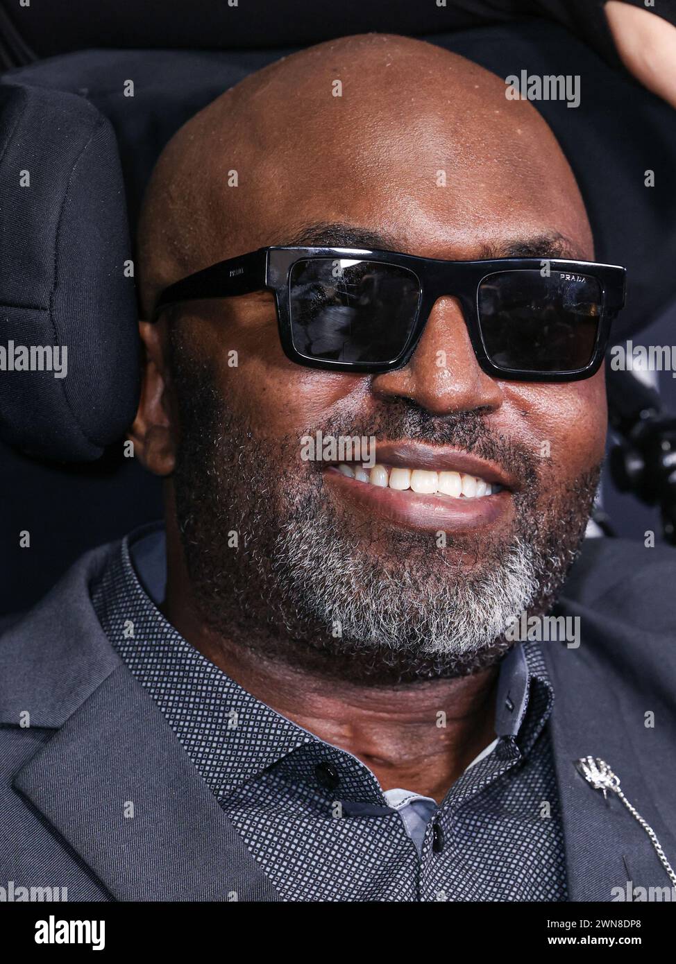 HOLLYWOOD, LOS ANGELES, CALIFORNIA, USA - FEBRUARY 29: Randy Huggins ...