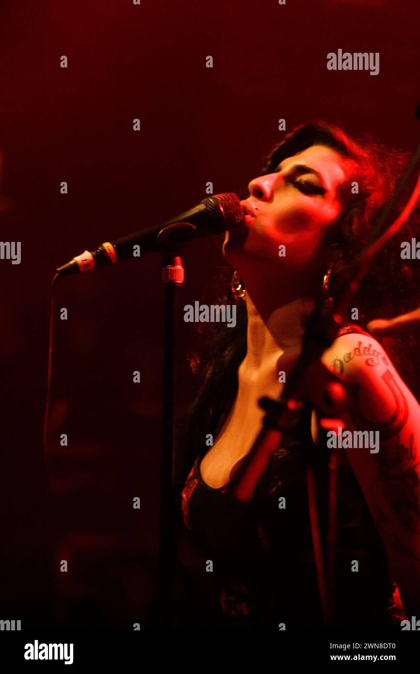 Amy Winehouse live in concert at Koko in Camden Town, London performing ...