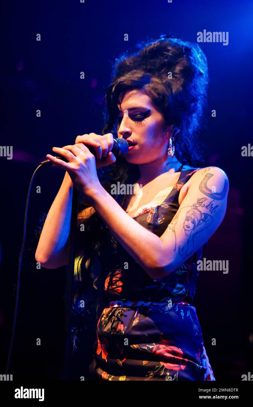 Amy Winehouse live in concert at Koko in Camden Town, London performing ...