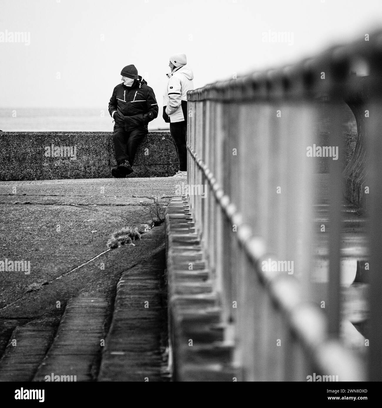 Victorian couple walking Black and White Stock Photos & Images - Alamy