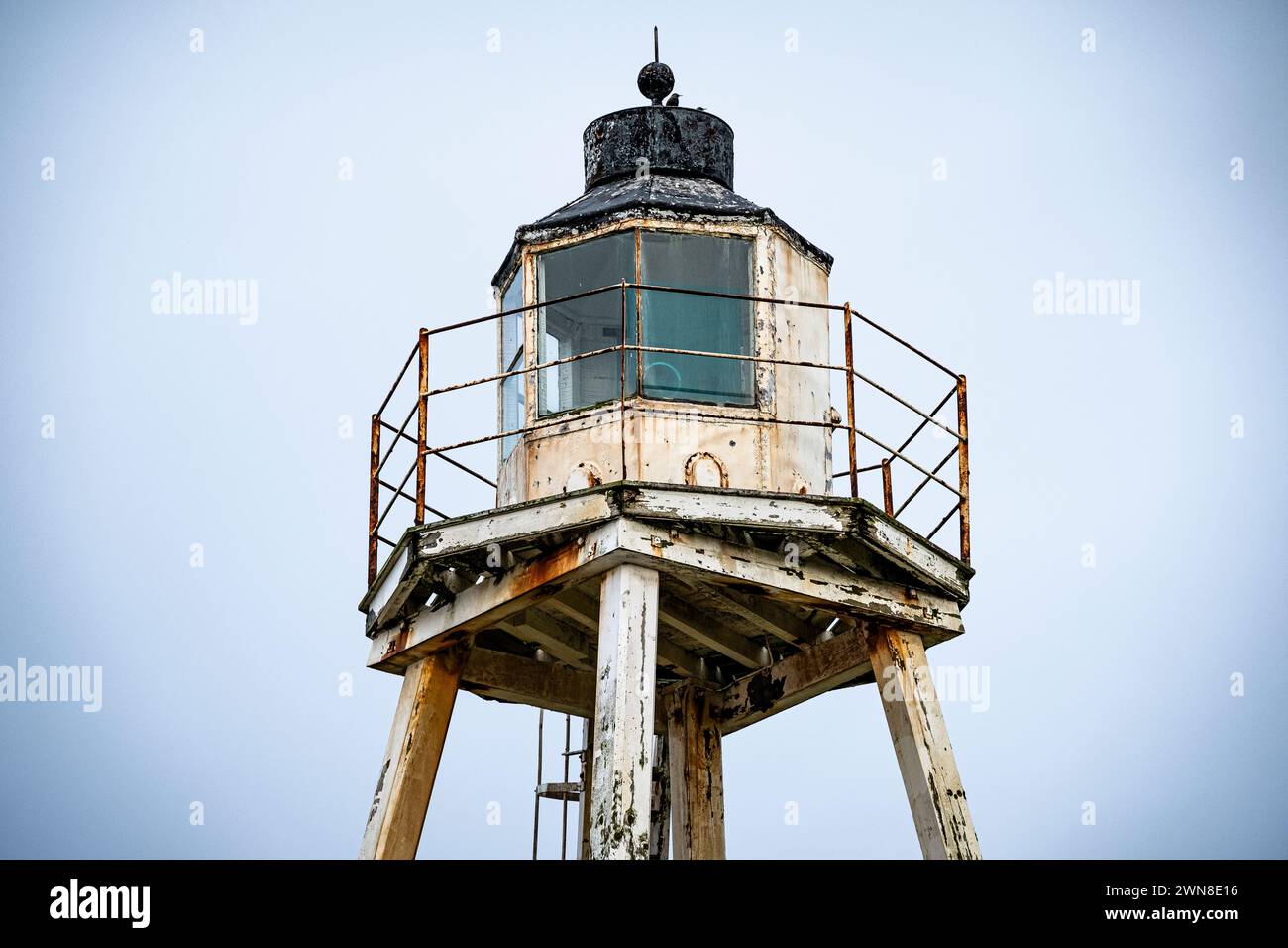 East Cote lighthouse, Silloth, Cumbria, England UK Stock Photo - Alamy