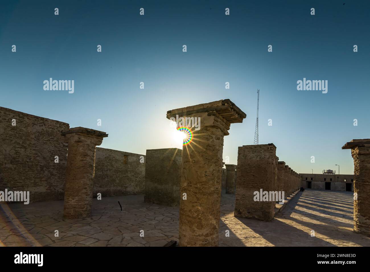 Beautiful images of Historical Old Al-Uqair port in Saudi Arabia Stock ...