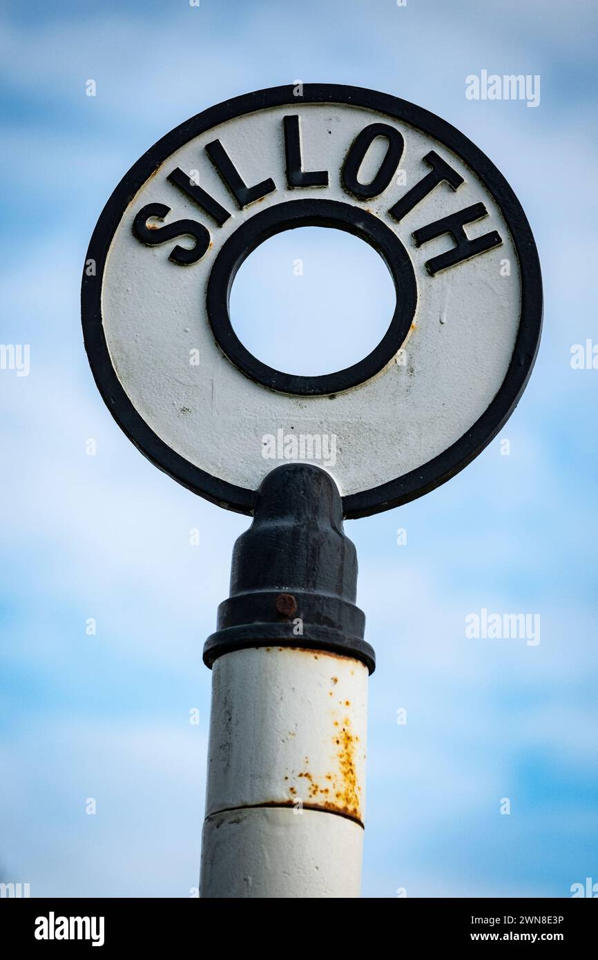 Silloth sign hi-res stock photography and images - Alamy