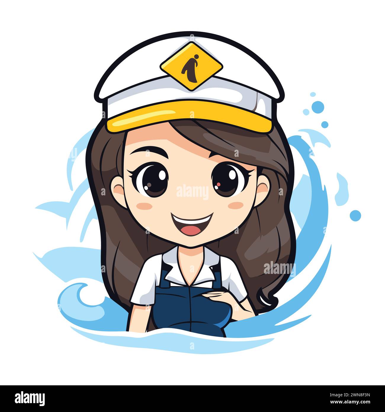 Cartoon sailor hi-res stock photography and images - Alamy