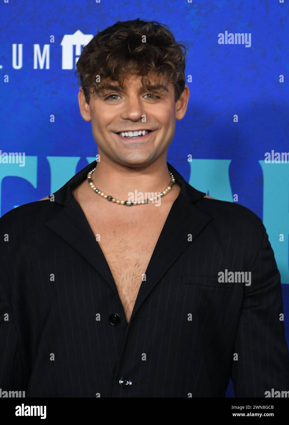 Los Angeles, California, USA 29th February 2024 Actor/singer Garrett ...