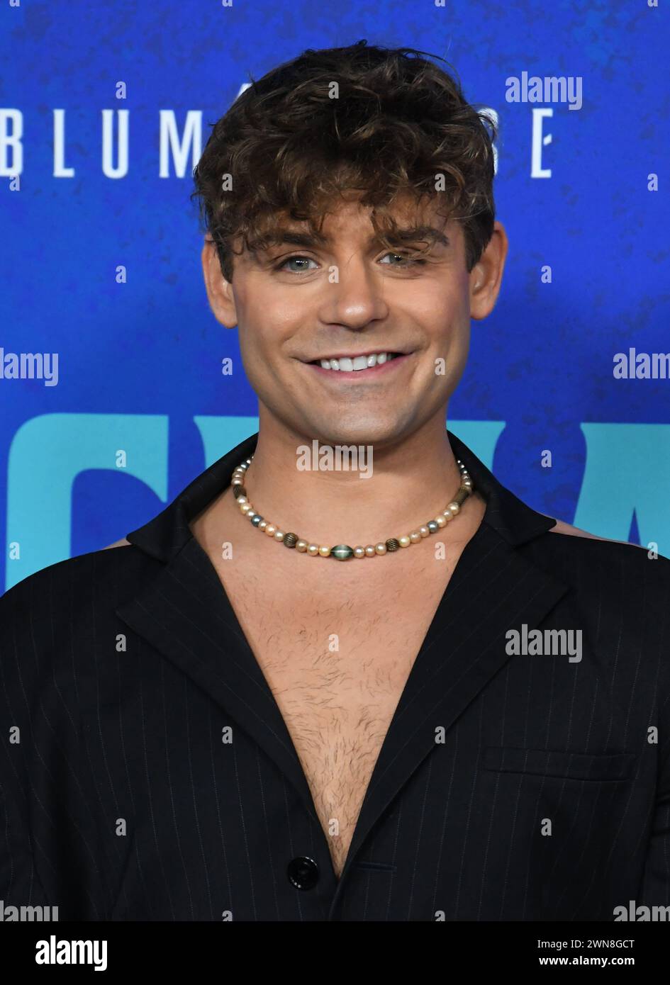 Los Angeles, California, USA 29th February 2024 Actor/singer Garrett ...