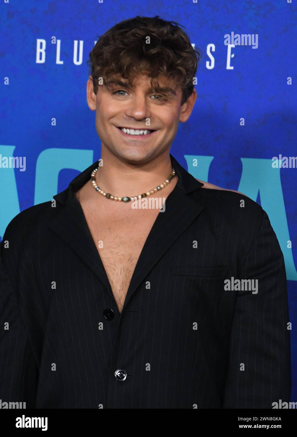 Los Angeles, California, USA 29th February 2024 Actor/singer Garrett ...