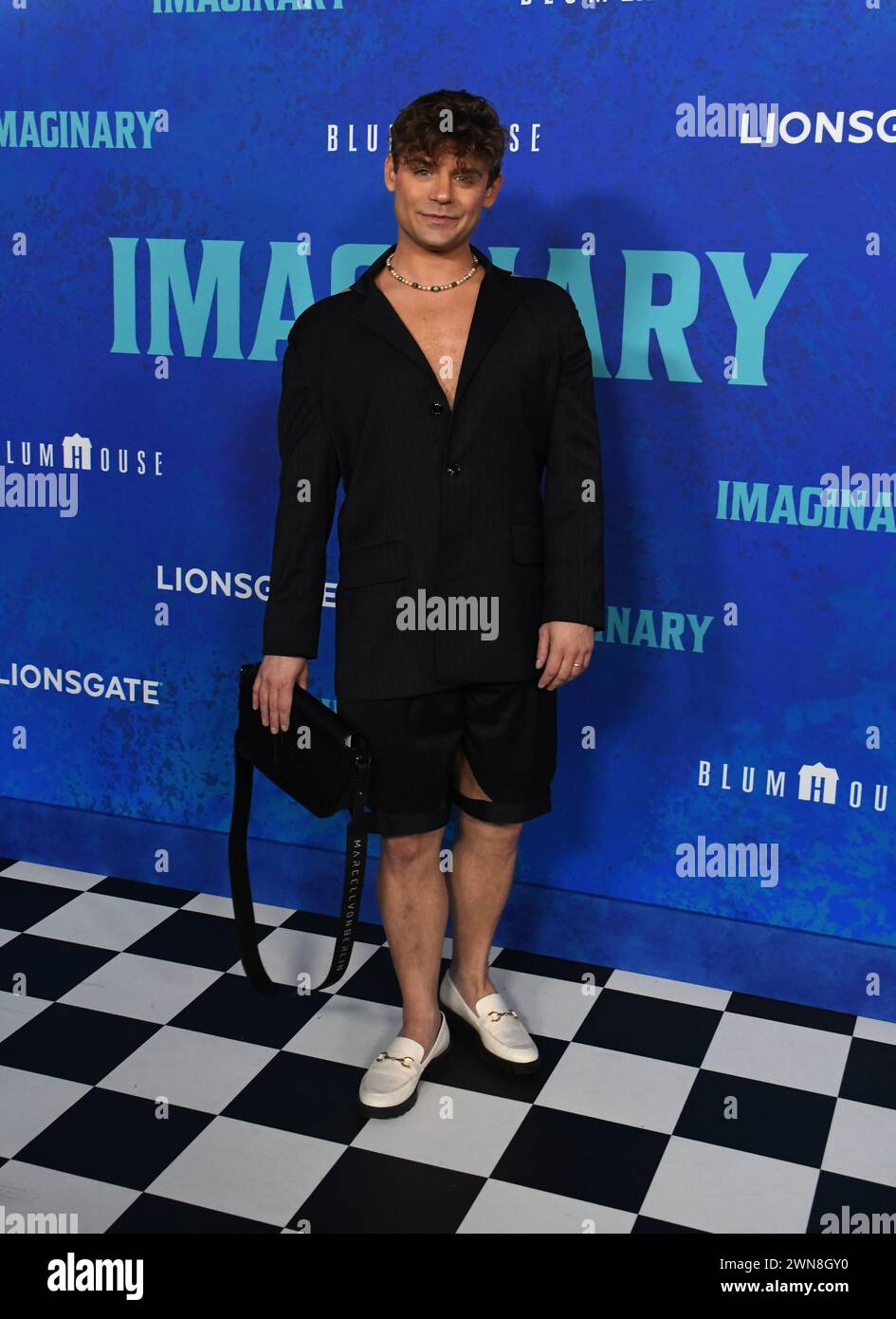 Los Angeles, California, USA 29th February 2024 Actor/singer Garrett ...