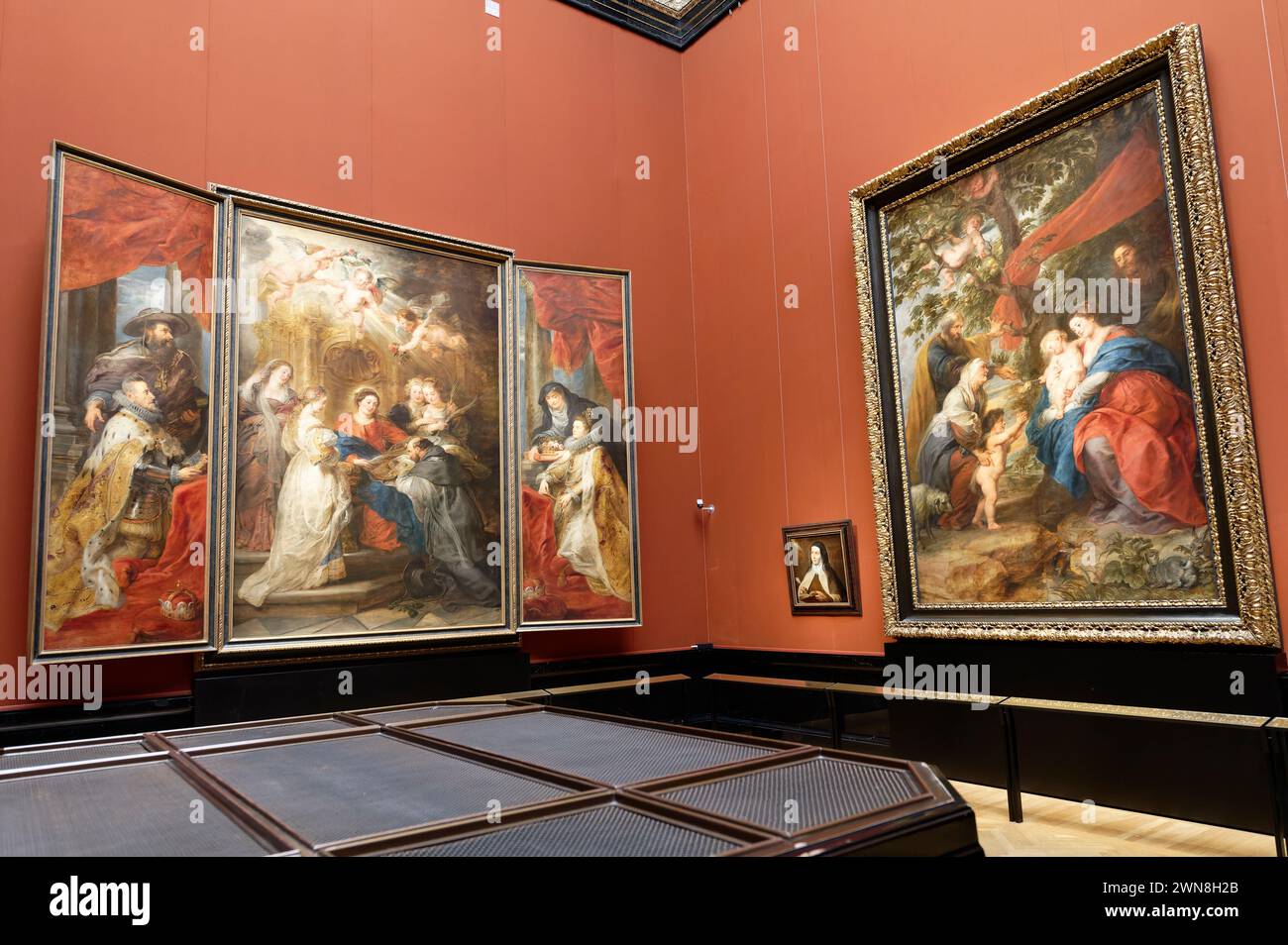 Vienna, Austria. The picture gallery of the Vienna Art History Museum (KHM). Peter Paul Rubens ...