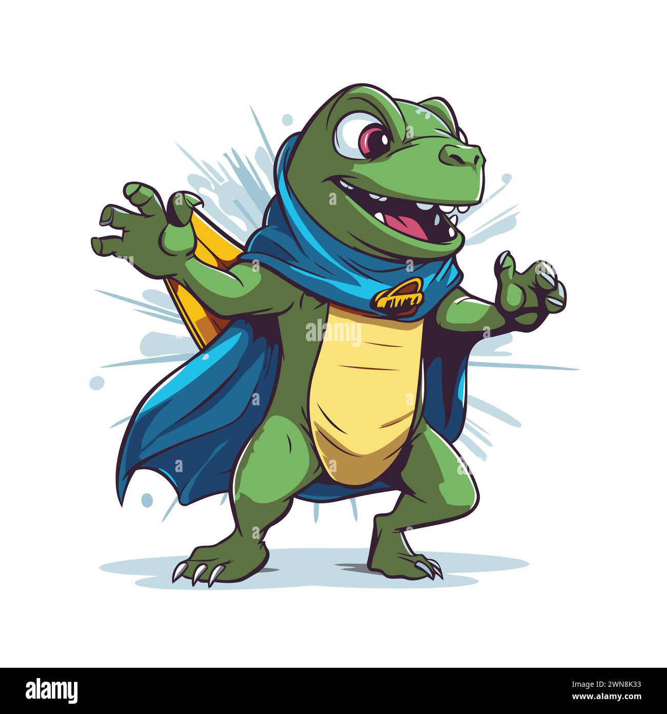 Funny toads Stock Vector Images - Alamy