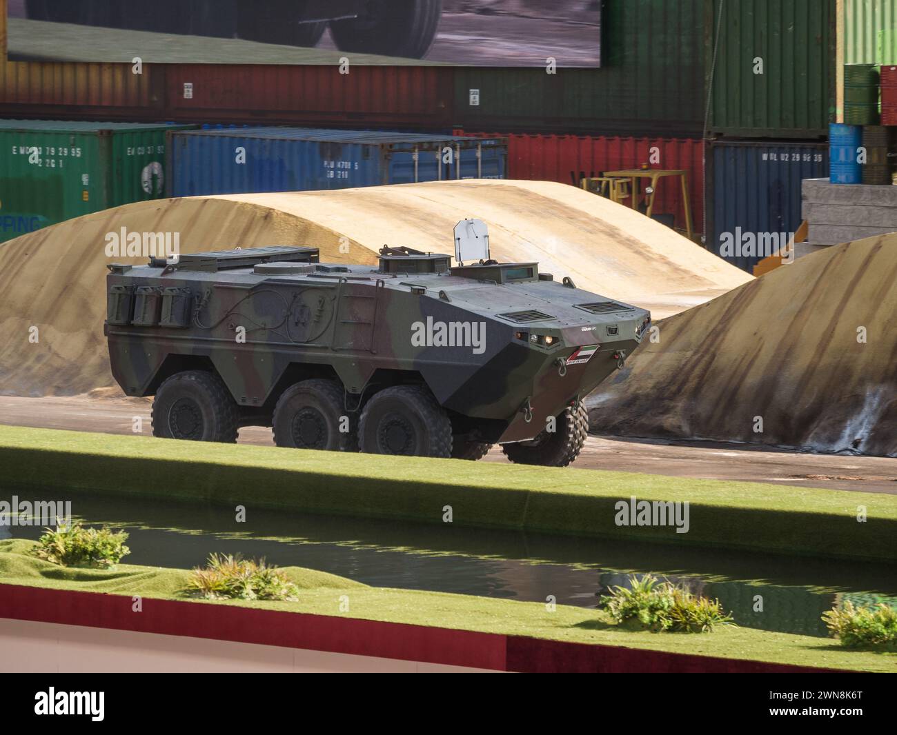Streit Group Varan 6x6 is a tactical armored vehicle in IDEX 2015 Stock ...