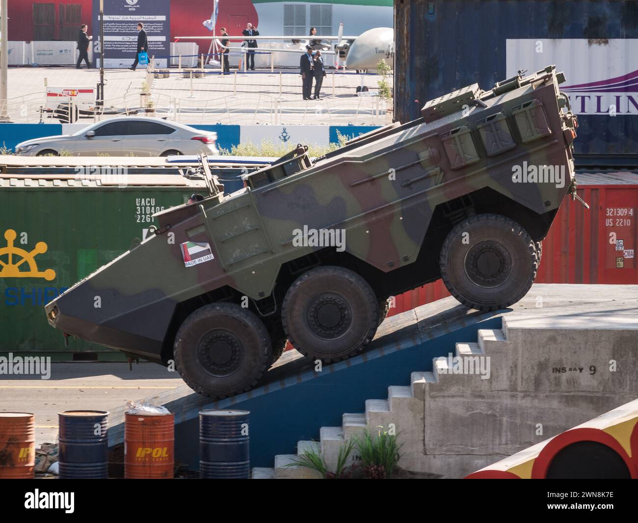 Streit Group Varan 6x6 is a tactical armored vehicle in IDEX 2015 Stock ...