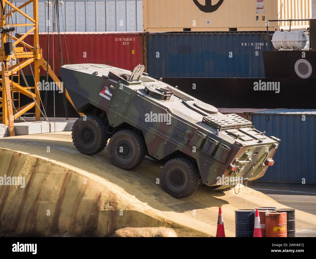 Armored tactical vehicle hi-res stock photography and images - Alamy
