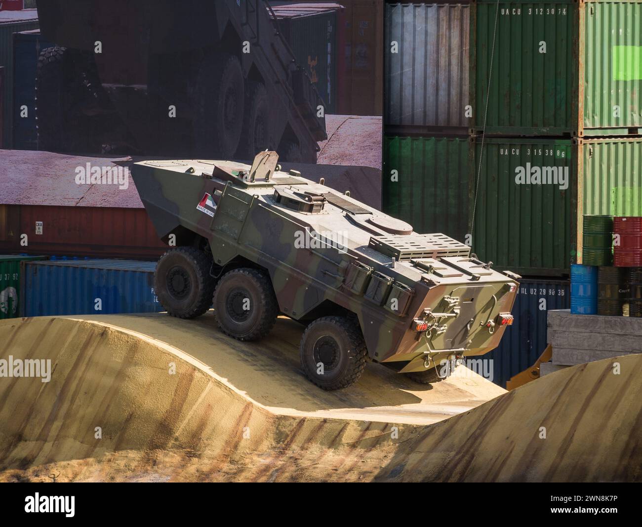 Streit Group Varan 6x6 is a tactical armored vehicle in IDEX 2015 Stock ...