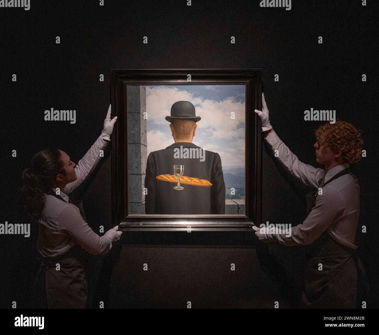 Rene magritte house hi-res stock photography and images - Alamy