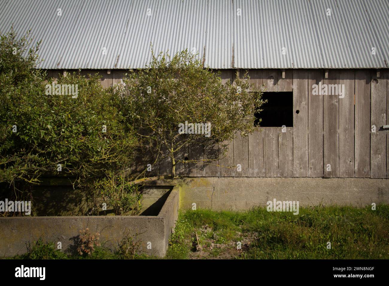 Large wooden feed barn hi-res stock photography and images - Alamy