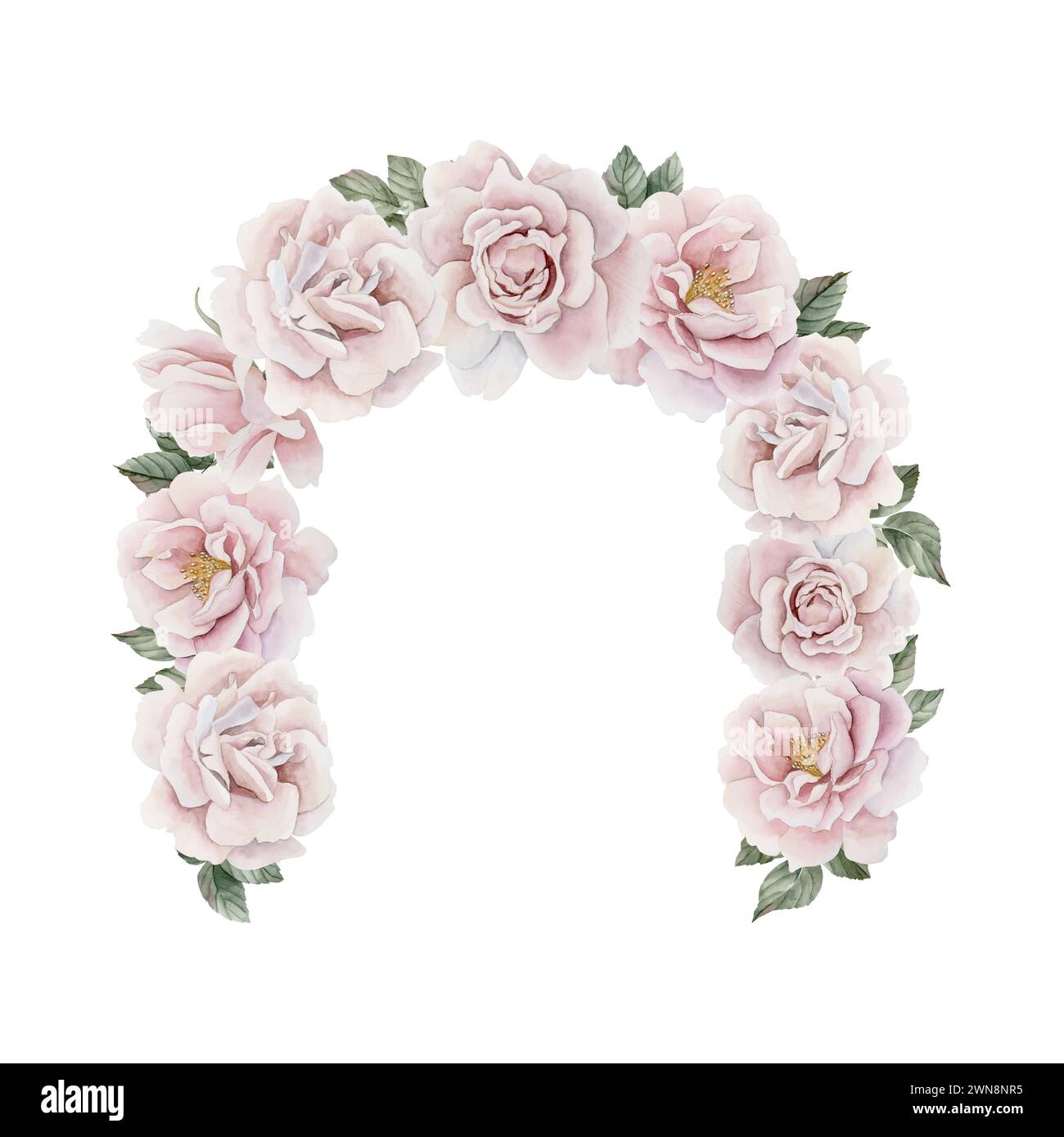 Pink arch Cut Out Stock Images & Pictures - Alamy