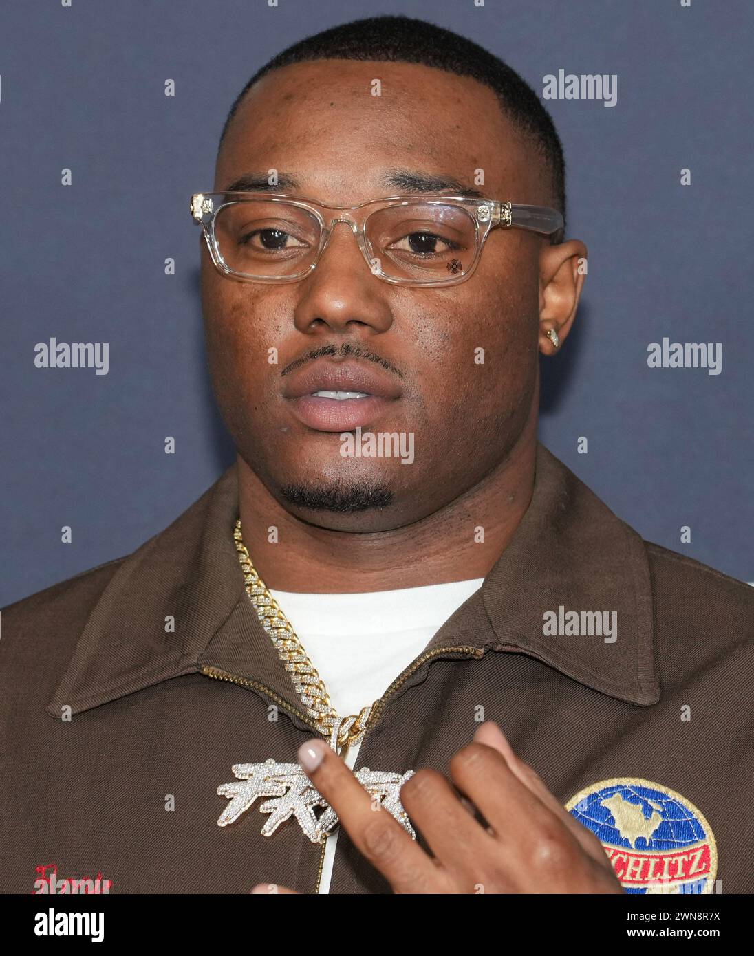 Kalan.FrFr arrives at the Starz Series BMF Season 3 Los Angeles ...