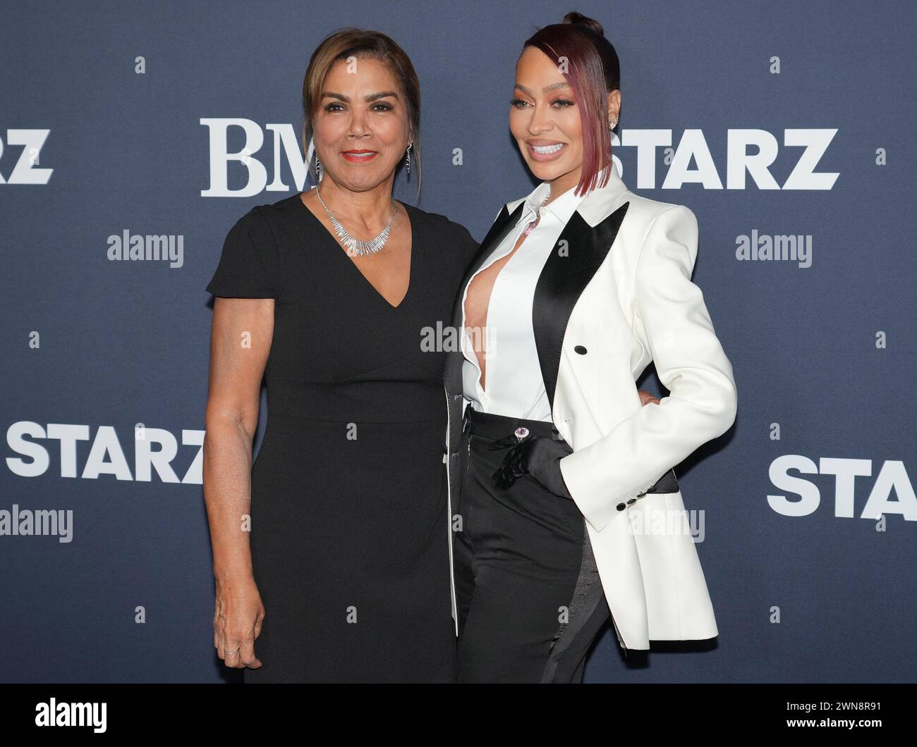 (L-R) Carmen Surillo and La La Anthony at the Starz Series BMF Season 3 ...