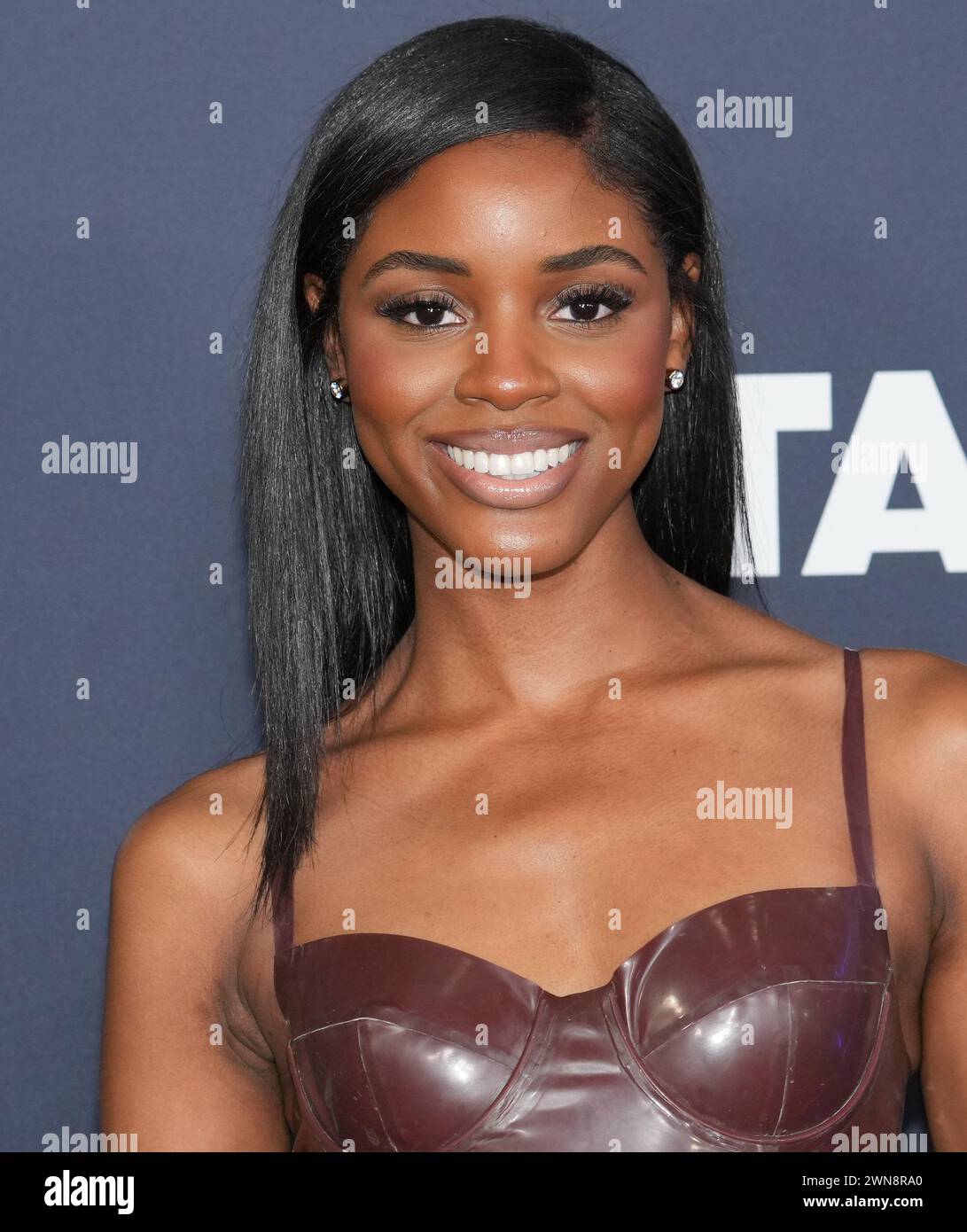 Naomi Baker arrives at the Starz Series BMF Season 3 Los Angeles Premiere held at the Hollywood ...