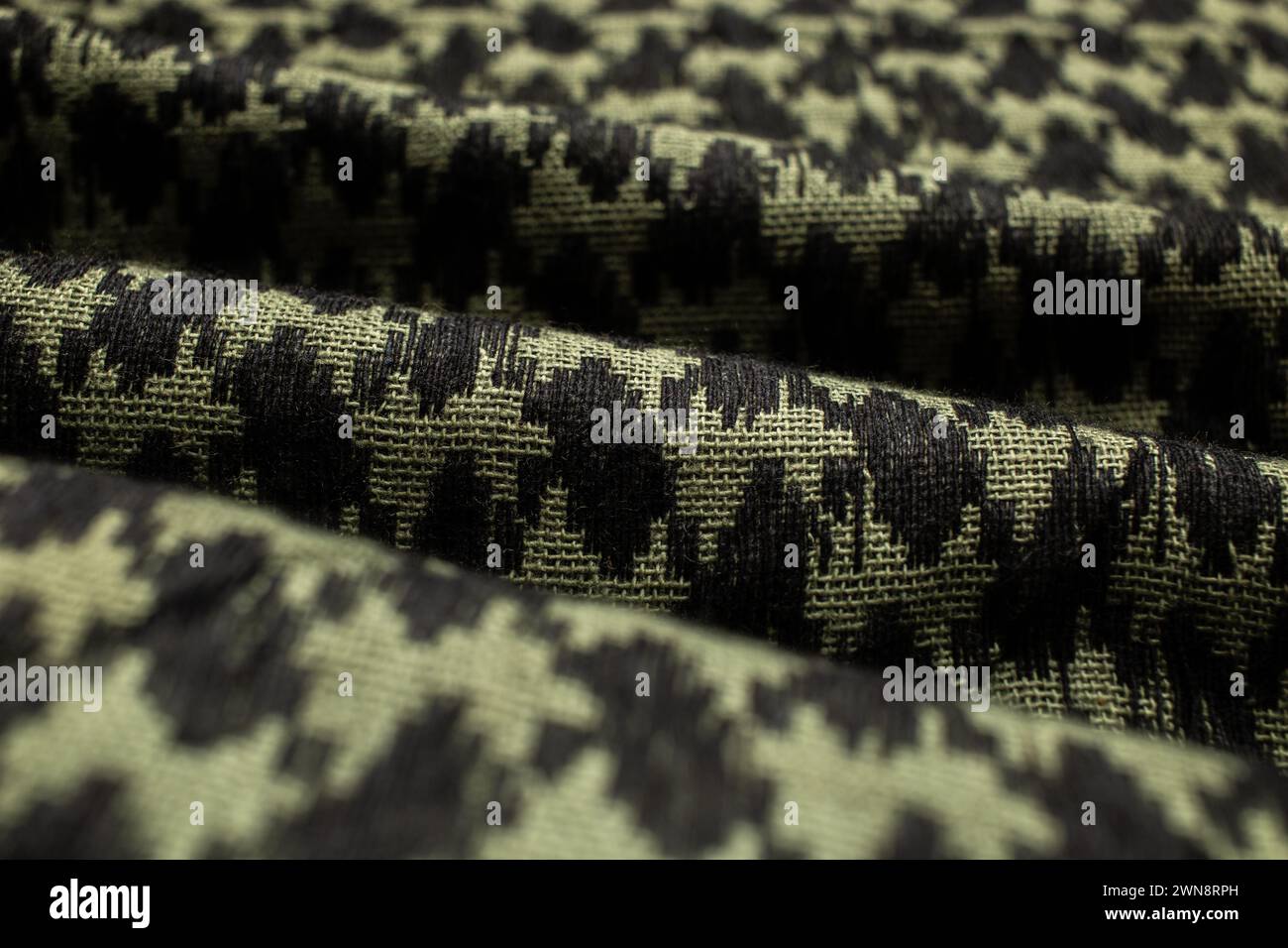 Keffieh scarf. The texture of the cotton traditional symbolic arabian ...