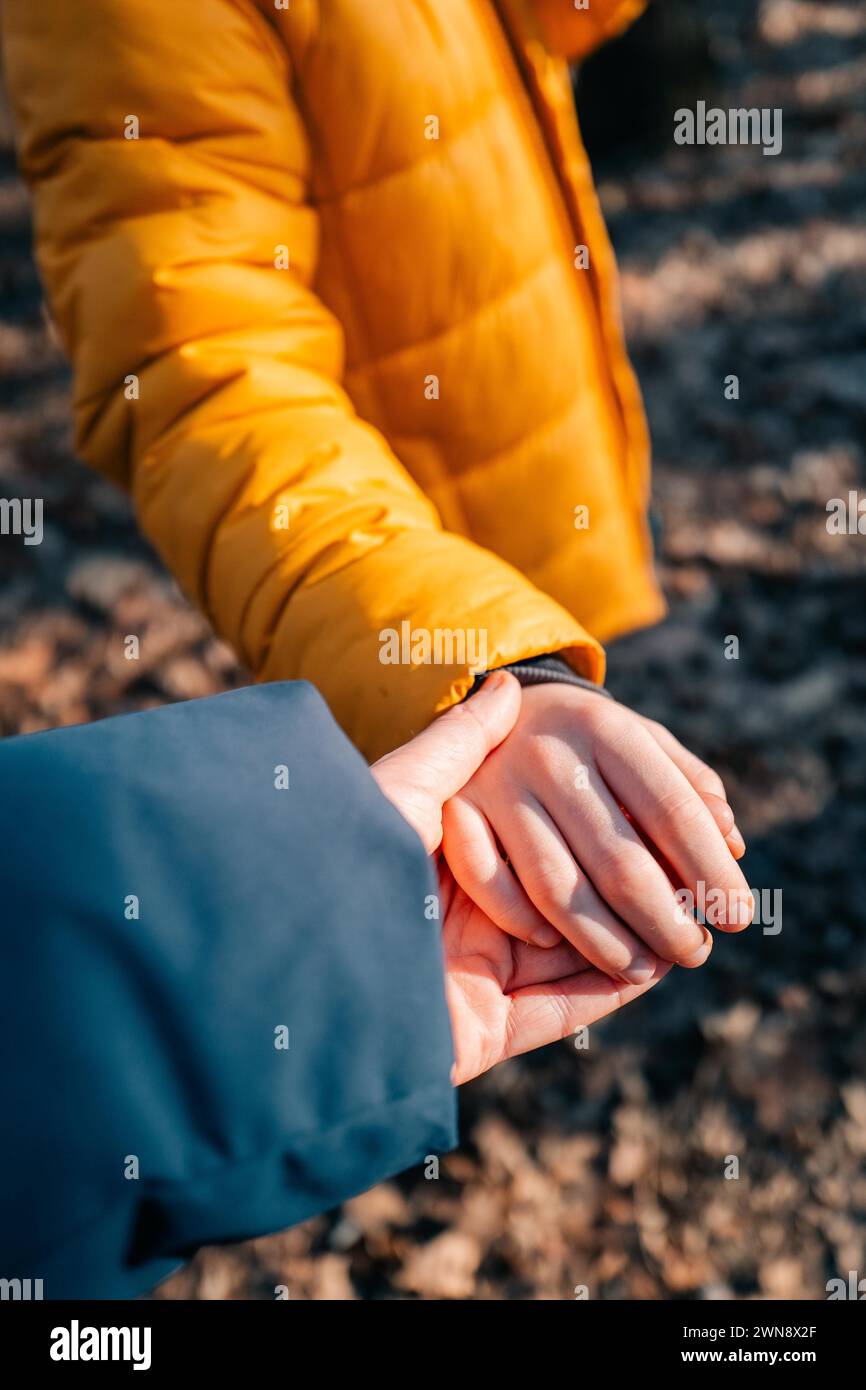 Left hand palm up hi-res stock photography and images - Alamy