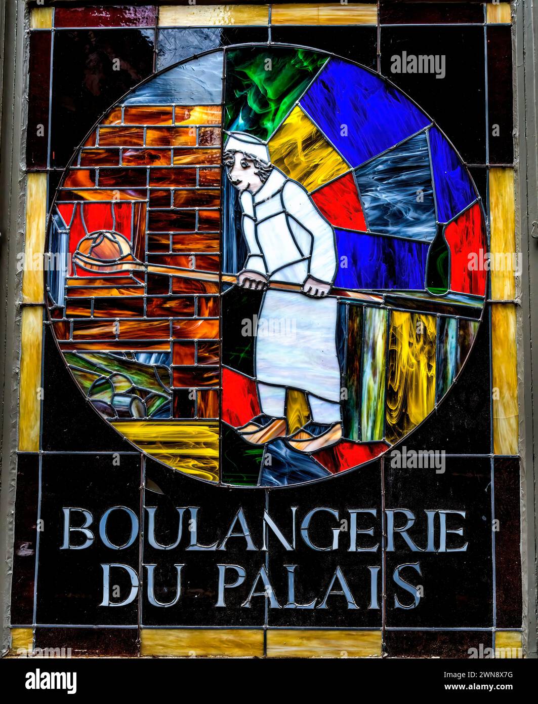 Historical sign bakery hi-res stock photography and images - Alamy