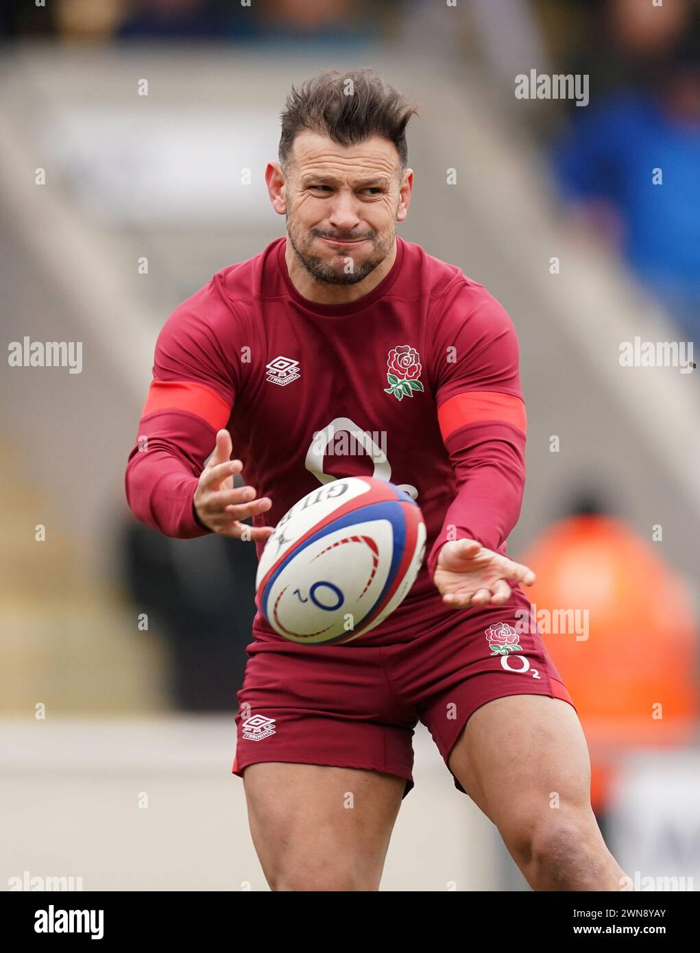 England's Danny Care during a training session at the LNER Community ...