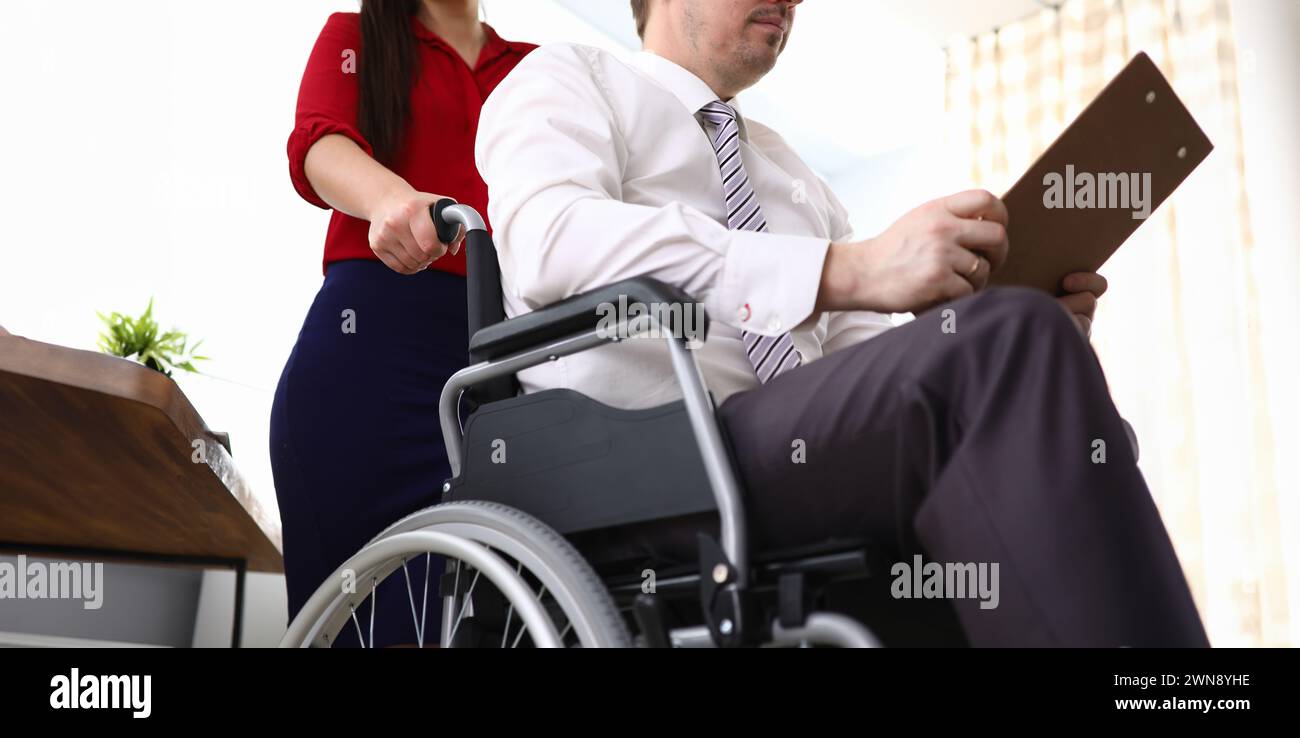 Disabled job interview hi-res stock photography and images - Alamy
