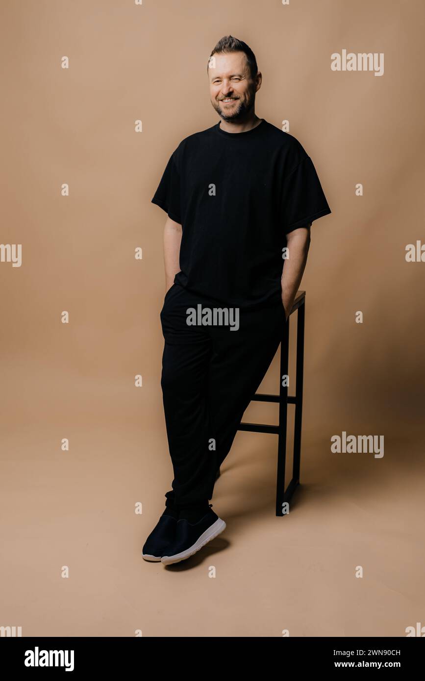 Photo cool nice man hi-res stock photography and images - Alamy