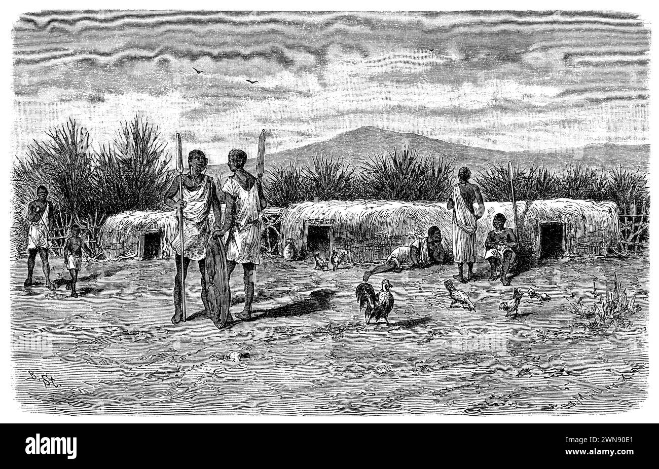 Massai maasai Cut Out Stock Images & Pictures - Alamy