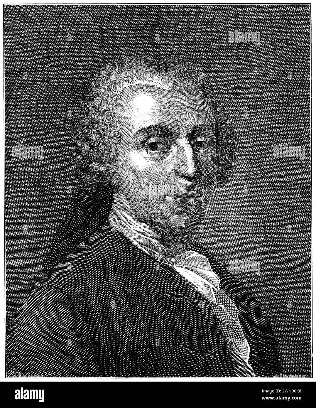 Christian Fürchtegott Gellert (1715-1769), Swedish chemist and ...